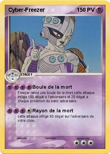 Pokémon Cyber Freezer - Boule de la mort - Ma carte Pokémon