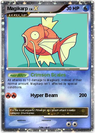 Pokémon Magikarp 958 958 - Crimson Scales - My Pokemon Card