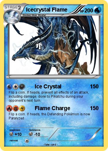 Pokémon Icecrystal Flame - Ice Crystal - My Pokemon Card