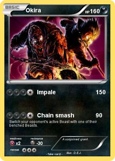 Pokémon Okira - Impale - My Pokemon Card