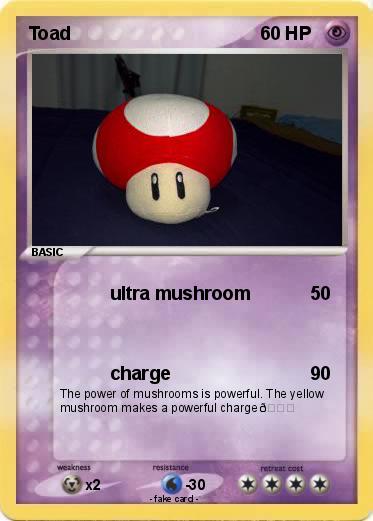 Pokémon Toad 1201 1201 - ultra mushroom - My Pokemon Card