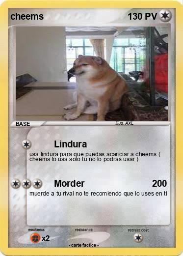 Pokémon cheems 90 90 - Lindura - Ma carte Pokémon