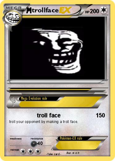 Pokémon trollface 858 858 - troll face - My Pokemon Card
