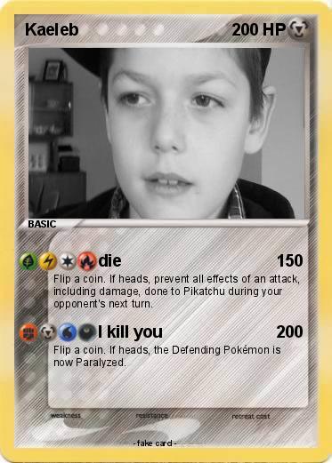 Pokémon Kaeleb - die - My Pokemon Card