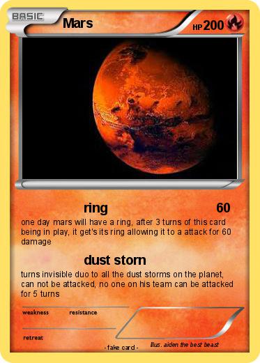 Pokémon Mars 167 167 - ring - My Pokemon Card