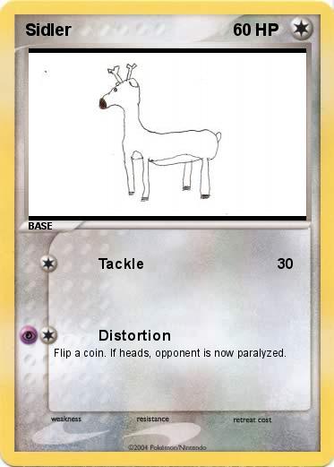 Pokémon Sidler - Tackle - My Pokemon Card