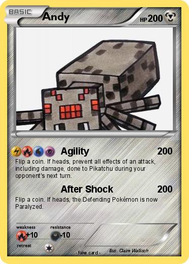 Pokémon Andy 692 692 - Agility - My Pokemon Card