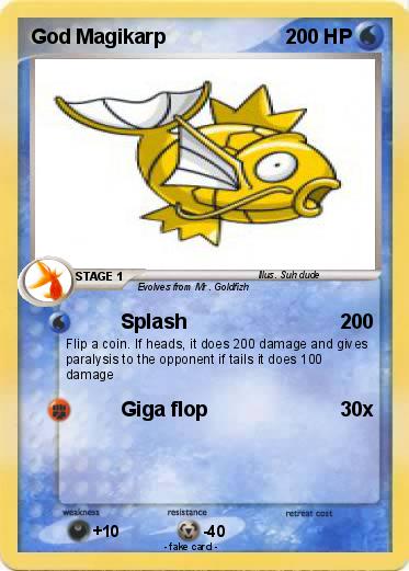 Pokémon God Magikarp 2 2 - Splash - My Pokemon Card