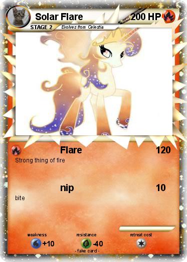 Pokémon Solar Flare - Flare - My Pokemon Card
