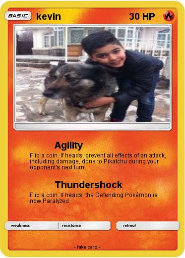Pokémon kevin 1584 1584 - Agility - My Pokemon Card