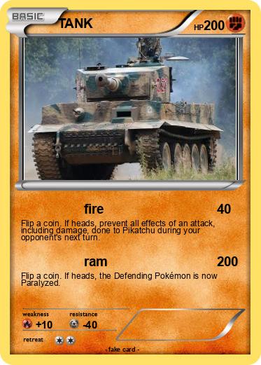 Pokémon TANK 971 971 - fire - My Pokemon Card