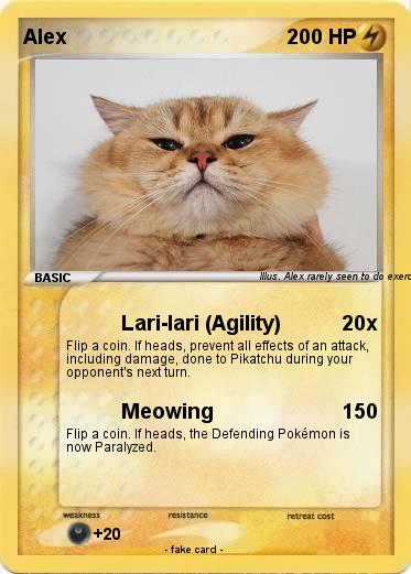 Pokémon Alex 2387 2387 - Lari-lari (Agility) - My Pokemon Card