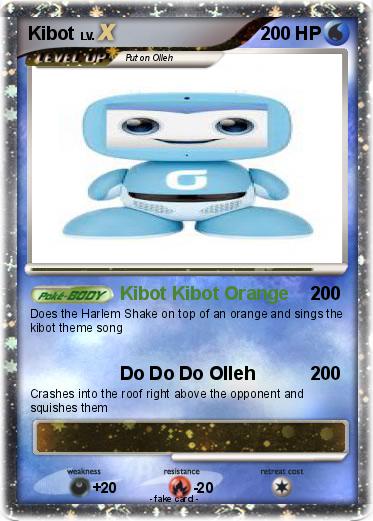 Pokémon Kibot - Kibot Kibot Orange - My Pokemon Card