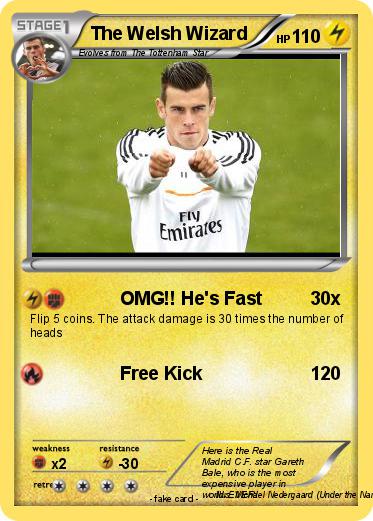 Pokémon The Welsh Wizard - OMG!! He's Fast - My Pokemon Card