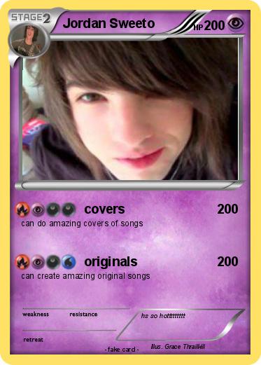 Pokémon Jordan Sweeto - covers - My Pokemon Card