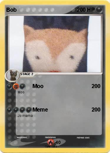 Pokémon Bob 4999 4999 - Moo - My Pokemon Card