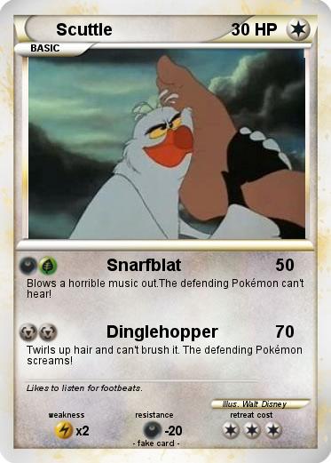 Pokémon Scuttle - Snarfblat - My Pokemon Card