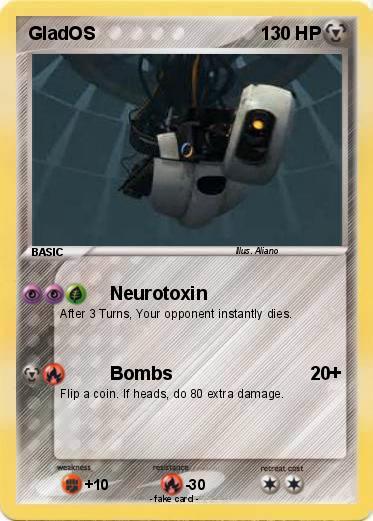 Pokémon GladOS 166 166 - Neurotoxin - My Pokemon Card
