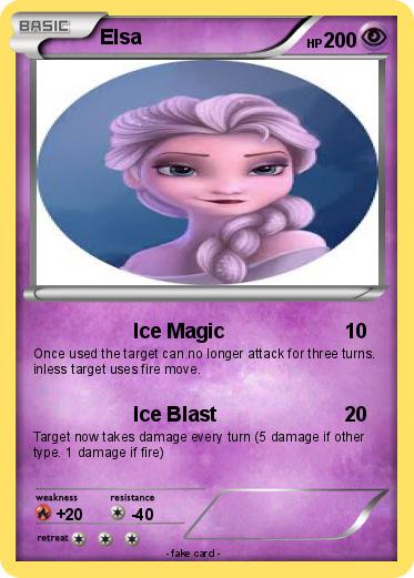 Pokémon Elsa 212 212 - Ice Magic - My Pokemon Card