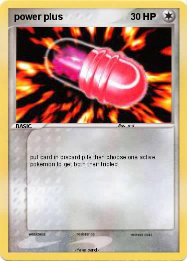 Pokémon power plus - My Pokemon Card