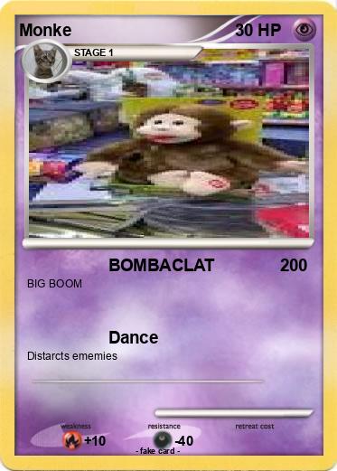 Pokémon Monke 548 548 - BOMBACLAT - My Pokemon Card