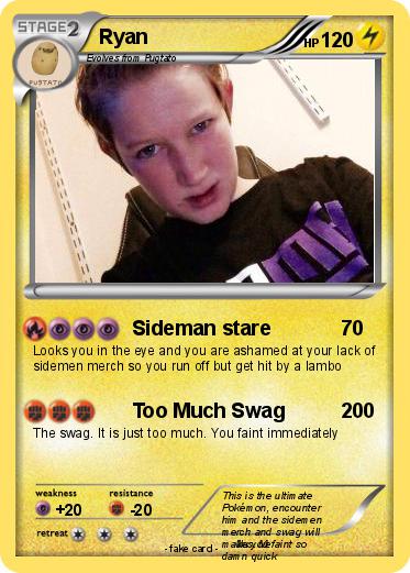 Pokémon Ryan 1023 1023 - Sideman stare - My Pokemon Card
