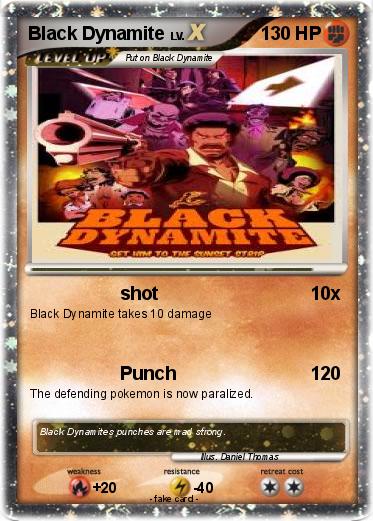 Pokémon Black Dynamite 5 5 - shot - My Pokemon Card