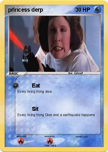 Pokémon princess derp 1 1 - Eat - My Pokemon Card
