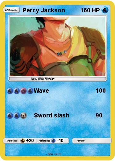 Pokémon Percy Jackson 612 612 - Wave - My Pokemon Card