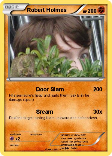 Pokémon Robert Holmes - Door Slam - My Pokemon Card