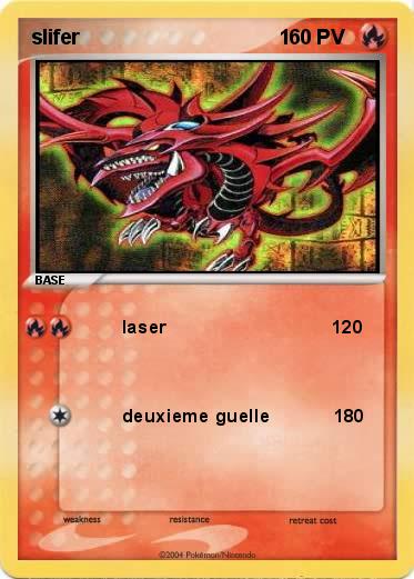 Pokémon slifer 1 1 - laser 120 - Ma carte Pokémon