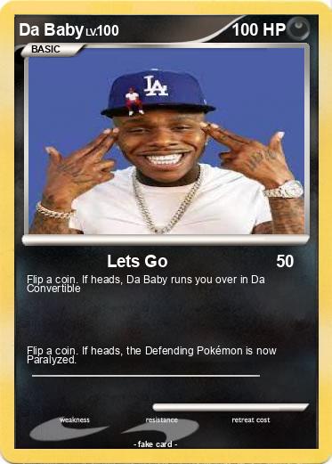 Pokémon Da Baby 151 151 - Lets Go - My Pokemon Card
