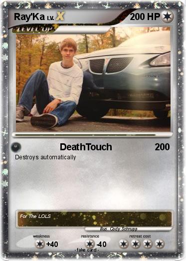 Pokémon Ray Ka - DeathTouch - My Pokemon Card