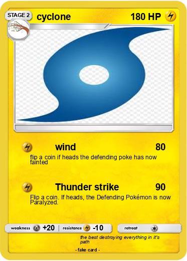Pokémon cyclone 73 73 - wind - My Pokemon Card