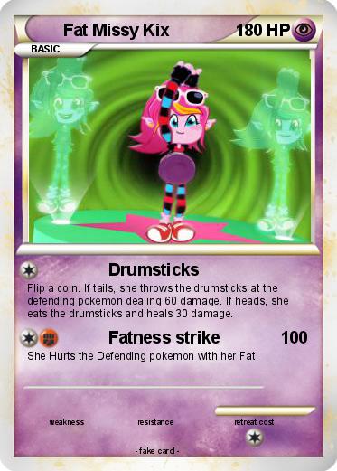 Pokémon Fat Missy Kix 3 3 - Drumsticks - My Pokemon Card