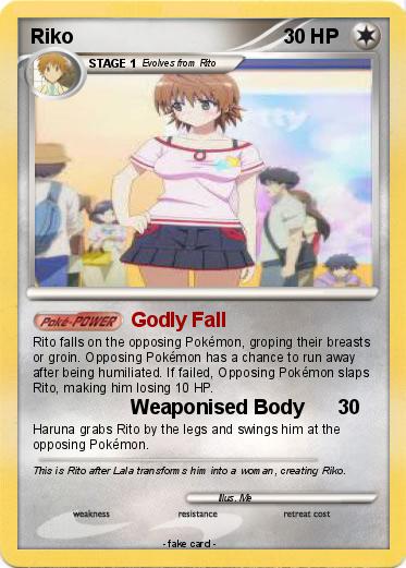 Pokémon Riko 12 12 - Godly Fall - My Pokemon Card