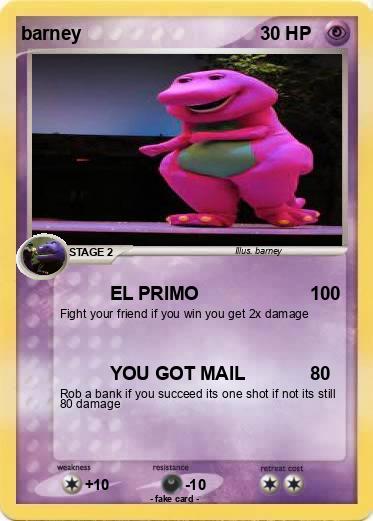 Pokémon barney 1009 1009 - EL PRIMO - My Pokemon Card