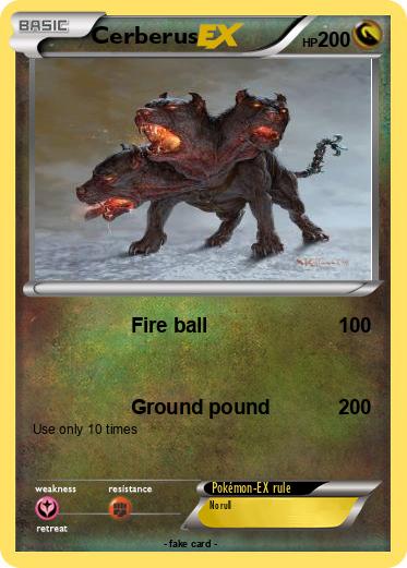 Pokémon Cerberus 251 251 - Fire ball - My Pokemon Card