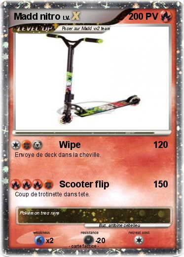 Pokémon Madd nitro - Wipe - Ma carte Pokémon