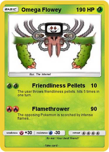Pokémon Omega Flowey 224 224 - Friendliness Pellets - My Pokemon Card