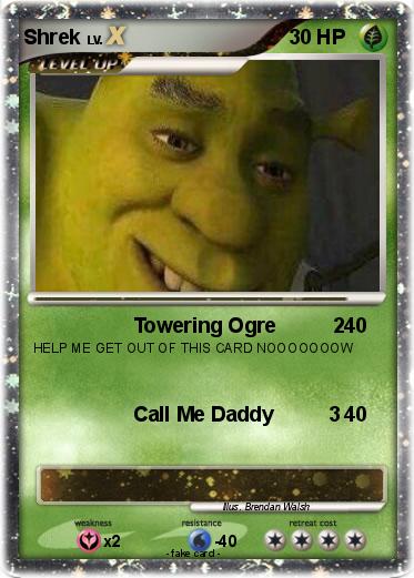Pokémon Shrek 1891 1891 - Towering Ogre 2 - My Pokemon Card
