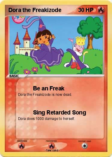 Pokémon Dora the Freakizode - Be an Freak - My Pokemon Card