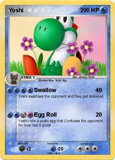 Pokémon Yoshi 1094 1094 - Swallow - My Pokemon Card