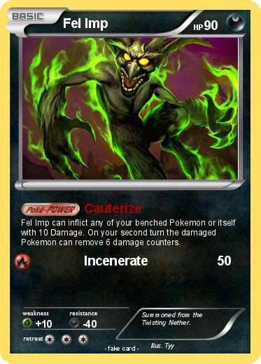 Pokémon Fel Imp - Cauterize - My Pokemon Card