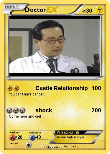 Pokémon Doctor 660 660 - Castle Relationship - My Pokemon Card