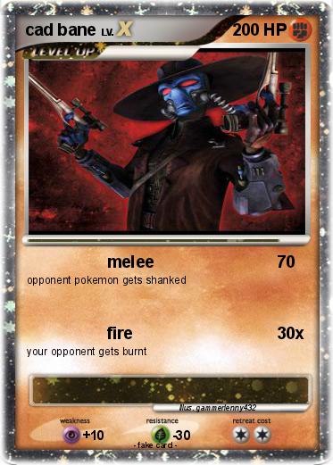 Pokémon cad bane 32 32 - melee - My Pokemon Card