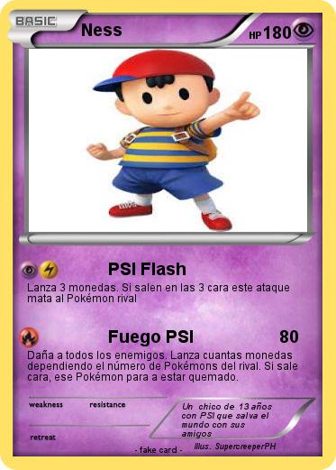 Pokémon Ness 378 378 - PSI Flash - Mi carta pokémon