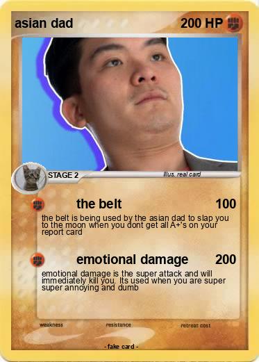 Pokémon asian dad 22 22 - the belt - My Pokemon Card