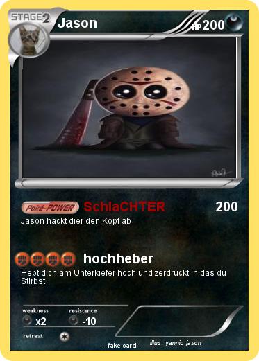 Pokémon Jason 1697 1697 - SchlaCHTER - My Pokemon Card
