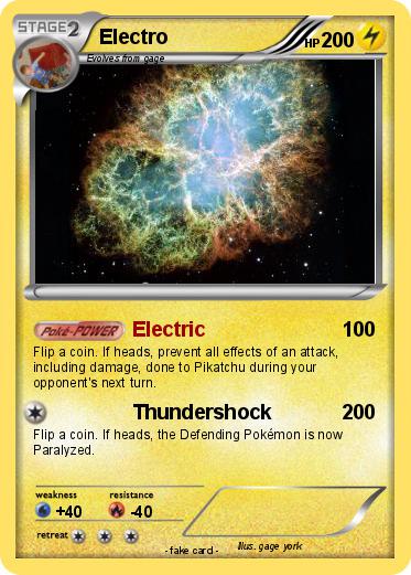Pokémon Electro 591 591 - Electric - My Pokemon Card